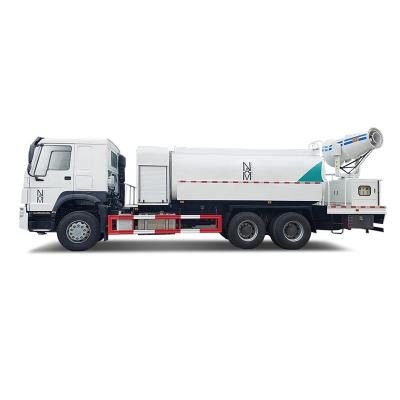 China SINOTRUK 6x4 Mist Dust Sprayer Water Bowser , Truck Mounted Sprayer EURO 2 for sale