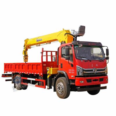 China DONGFENG SHANGYONG     Cargo Truck  With 5 Tons Crane    Lifting Truck   Truck-mounted Crane for sale