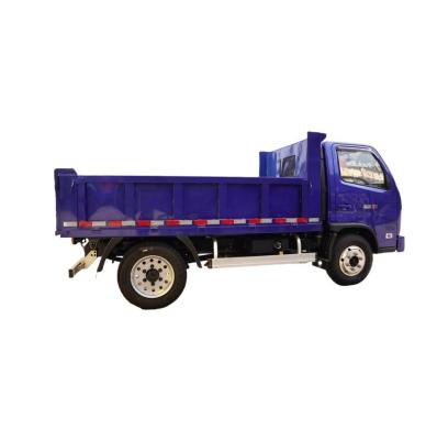 China Foton 120 Horsepower QUANCHAI Engine 4X2 Cargo Box 3.18m*1.8m*0.6m WLY 8 Gear Dump Truck for Transporting Loading Cargo Goods for sale
