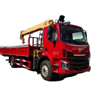 China Steering Arm Crane With 15 Ton Small Pickup Truck Mounted Crane for sale