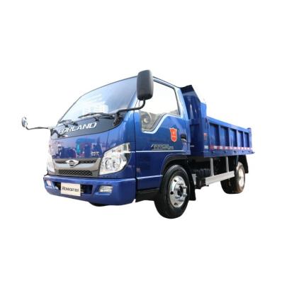 China mini dump truck  cheapest price Foland 95 horsepower 4X2 Dump Truck dump truck with WanLiYang brand gear forward7, backward 1 for sale