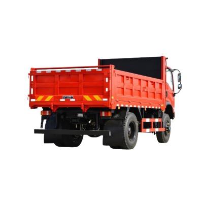 China Three-ring Ten-way T3 Maker 200 HP Fast 10 Gear 4x4 4m Off-road Dump Truck (red) (National&EU 3-6) for sale