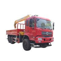 China Dongfeng Huashen F5 270 Horsepower 6X4 8.5 m Truck-mounted Cran for sale