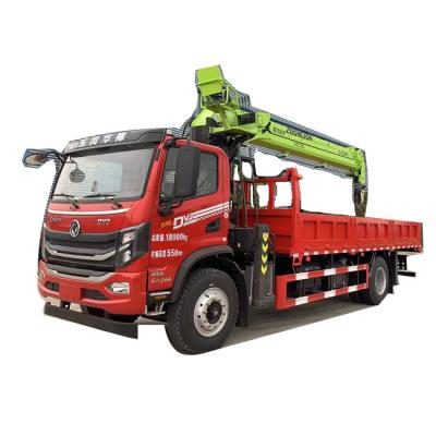 China Hot 4X2 8Tons Crane Truck Mounted Towing Crane Mounted Truck With 20M Lifting High for sale