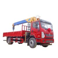 China SHACMAN  4*2   Truck With Crane     Boom Truck    Lifting Truck for sale