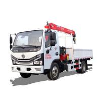 China Factory DFAC DongFeng 4X2 Truck Mounted 4 Ton Crane for sale