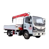 China Factory DFAC DongFeng 4X2 Small Truck Mounted Hydraulic Crane 5 Ton for sale