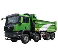 China Low Price Shacman Delong X5000 8X4  6.5 Meters 430HP 12 Tons Heavy Duty Tipper Dump Trailer Truck for sale