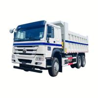 China White 6*4  HOWO  371  Horsepower 5.6 m Dumper   for Export   Dump Trailer for sale