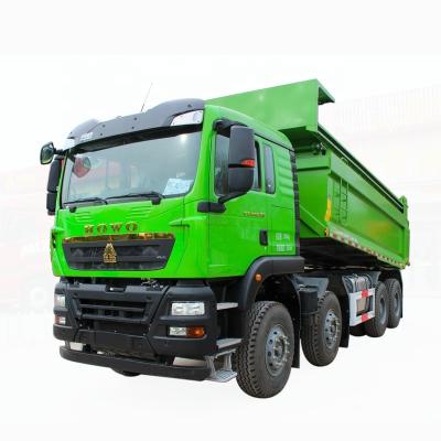 China HOWO  8X4 Unimog Truck Back Flip Dump   Tip Trailer for sale