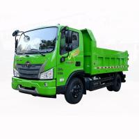 China FOTON  4X2  Rocker Dump Truck    Tip Trailer   Self-discharging Truck for sale