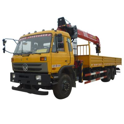 China High End Dongfeng 6x6 off Road 4 Support Legs Lifting Crane 20ton Truck Mounted Crane for sale