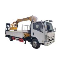 China Hot Sale Factory Left Hand Drive Mini Truck Mounted Crane 3ton 5ton for sale