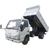 China Philippines ISUZU ELF 100P 98HP Euro 4 Diesel Engine Mini 3T 4Tons Dump Truck Car For Sales for sale