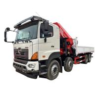 China GAC HINO 8x4 Driving Truck Mounted Crane FAST RTD11509C Transmission for sale