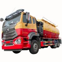China SINOTRUCK HOWO   22000 Liters  Sewage Suction Truck  With Best Price   Vacuum Tanker  Sludge Truck for sale
