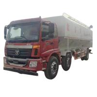 China Customized FOTON 6X2 Large Capacity Bulk Extruded Feed Truck Bulk Feed Truck for sale