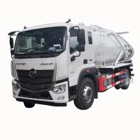China FOTON 10000-12000 Liters Fecal Suction Truck   Septic Pump Truck    Sludge Truck for sale