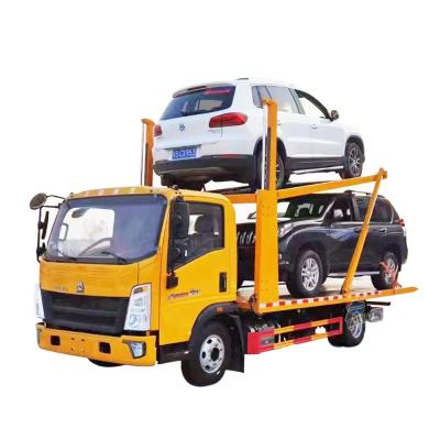 China SINOTRUCK   2 Board Vehicle Transporter   Car Transporter      Trailer Shed for sale