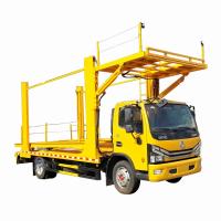 China Dongfeng   3-4 Position Plate Vehicle Transporter    Car Transporter    Transport Cart for sale