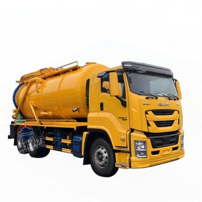 China I SUZU    GIGA    20000 Liters  Suction Sewage Truck     Vacuum Tanker for sale