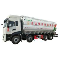 China China Factory Customized DFAC DongFeng 8X4 4wd Heavy Duty Livestock Feed Poultry Bulk Feed Tank Truck for sale