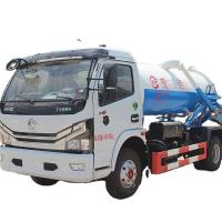 China Factory DFAC DongFeng Sweage Suction Tank Trucks 5 M3  5000 Litres Sewage Suction Truck  With Vacuum Pump for sale