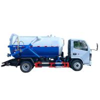 China Factory  DFAC Dongfeng 5CBM Vacuum Suction Septic Sewage Fecal Suction Truck for sale