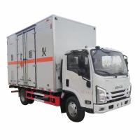 China Isuz U   4*2   Flammable Gas Van    Dangerous Goods Transporter  Hazardous Delivery Truck for sale