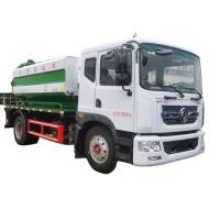 China Customized DONGFENG D9  8000 Litets  10000 Liters Vacuum Truck Sewage Suction  With High Pressure Cleaning Water Tanker for sale