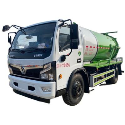 China Customized  4*2 Cheapest Price Mini  5000 Liters 8000 Litets  Vacuum Truck Sewage Suction and Septic Tanker for sale