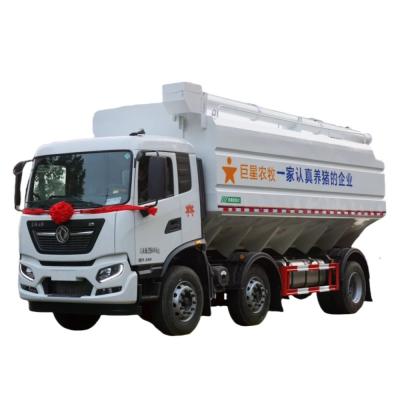 China Factory Customized DFAC DongFeng 6X2  Large Capacity Heavy Duty Livestock Feed Poultry Bulk Feed Truck for sale