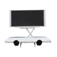 China Traction Led Advertising Vehicle   2ton 4*2m LED Screen  Trailer Mobile Advertising Truck for sale