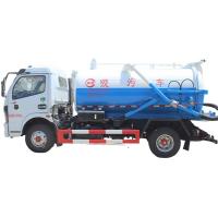 China DFAC Dongfeng 5CBM Vacuum Sewage Suction Truck With Pump 5000 Litres for sale