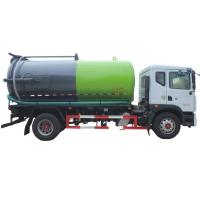 China DFAC DongFeng 5CBM Vacuum Sewage Suction Tanker Truck Mini Fecal Suction Truck for sale