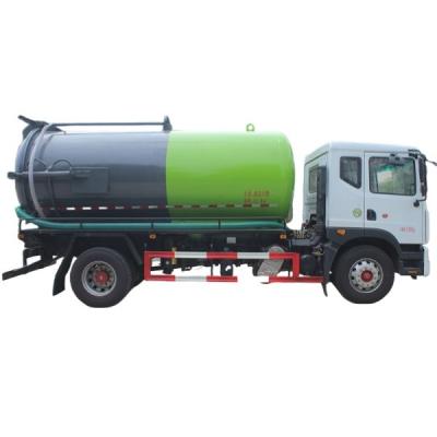 China DFAC DongFeng 5CBM Vacuum Sewage Suction Tanker Truck Mini Fecal Suction Truck for sale