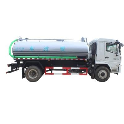 China Shacman 12CBM Fecal Suction Sewage Truck Sewer Vacuum Truck Euro 4 for sale