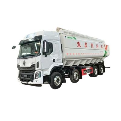 China Factory Price LIUQI 35 Ton Bulk Feed Transport Vehicle Feed Truck for Raising Animals,livestock,Poultry for sale