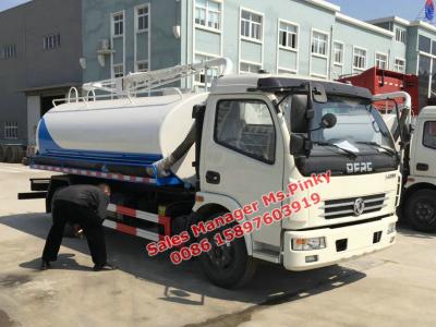 China 6000Liters Fecal Suction Tanker Truck Vacuum Suction Truck Euro 3 Certificate for sale