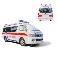 China Low Price Rescue Professional FOTON 4*2 Classic Ambulance for Sale for sale