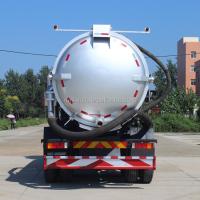 China Diesel Fuel Type Vacuum Sewer Septic Tank Trucks Sewage Suction Tanker Truck 6x4 for sale