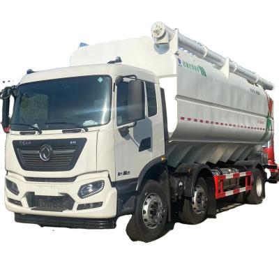 China Cheap Dongfeng 6x4 Bulk Forage,feed Truck for sale