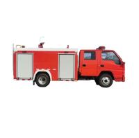 China JMC 2T Mini Small 3.56cbm  Jet Height 40m Water tank Holding 2+3 Men  4X2 Water tank Fire Truck for sale
