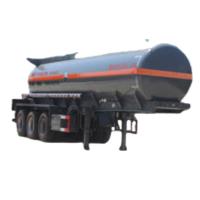 China China Factory 3 Axle 20CBM Transport Heavy Duty Corrosive Substance Transport Tanker Semi Truck Trailer Tank Semi Trailer Tank for sale