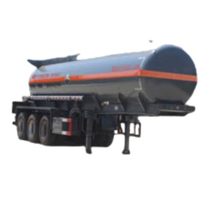 China China Factory 3 Axle 20CBM Transport Heavy Duty Corrosive Substance Transport Tanker Semi Truck Trailer Tank Semi Trailer Tank for sale