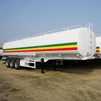 China 40000 Litres 3 Axle Fuel Tank Semi Trailer Four Compartments Heavy Duty Load for sale