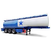 China 4000L Food Oil Tank Trailer Three Axles 45000L Food Oil Tanker Trailer for sale
