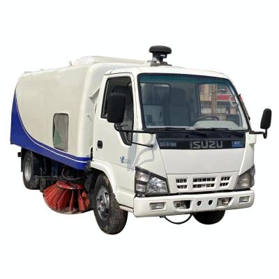 China I SUZU   5000 Liters Road Washer  Road Sweeping Truck   Road   Sweeper for sale