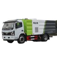 China Mini Version 4X2  5CBM 3 CBM Diesel Vacuum Cleaner Sweeper for sale