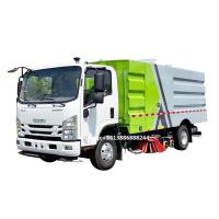 China I Suzu  10000 Liters    Washing and Sweeping Truck    Road Washer   Street Sweeper Truck for sale